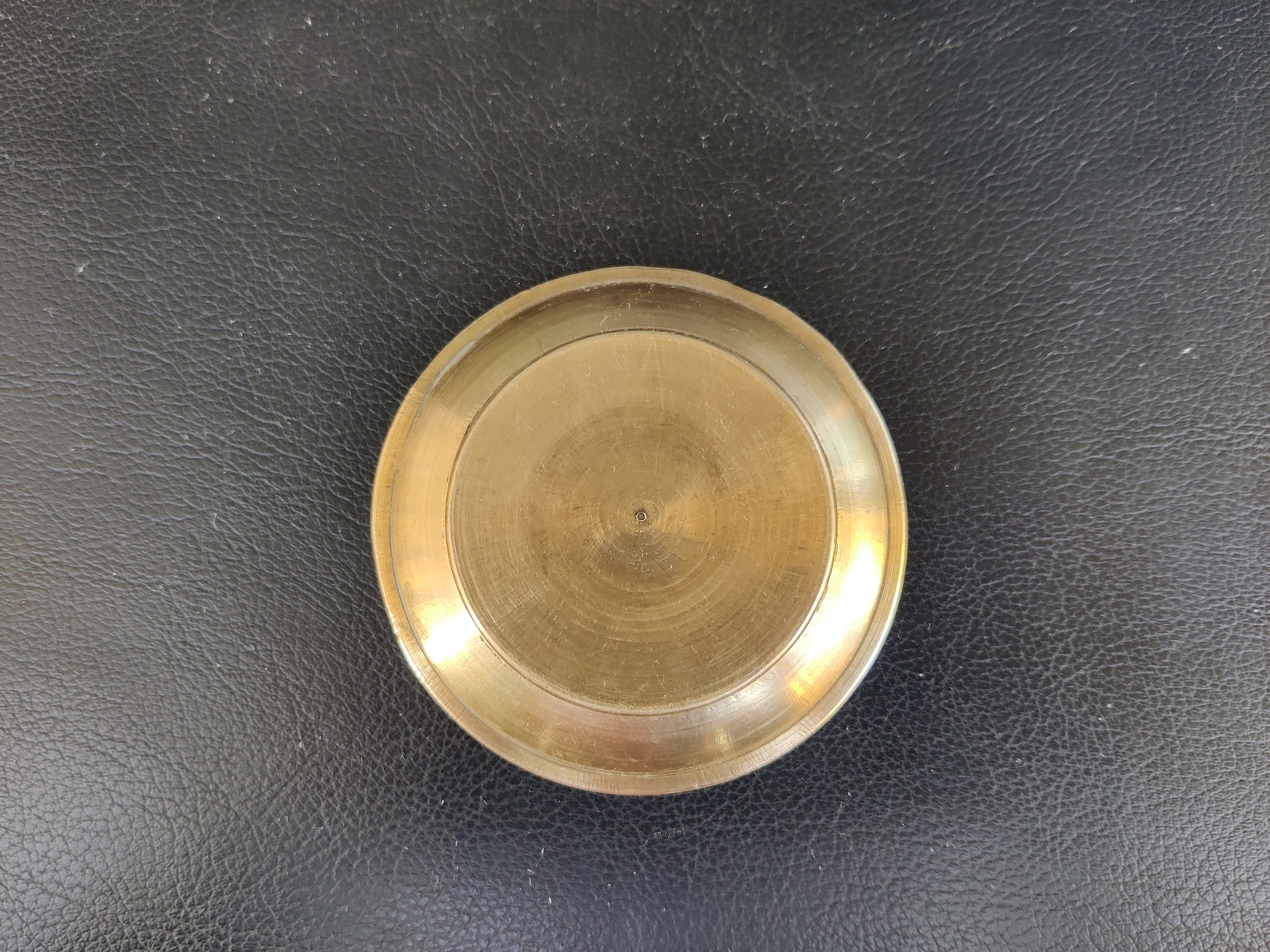 Vintage Brass Miniature Plate | Old Penny Plate | Kids Toy Plate|brass ...