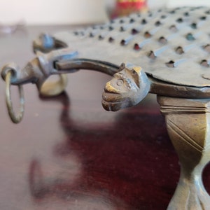 Antique Brass Tortoise Shaped Cheese Grater Brass Vegetable Shredder ...