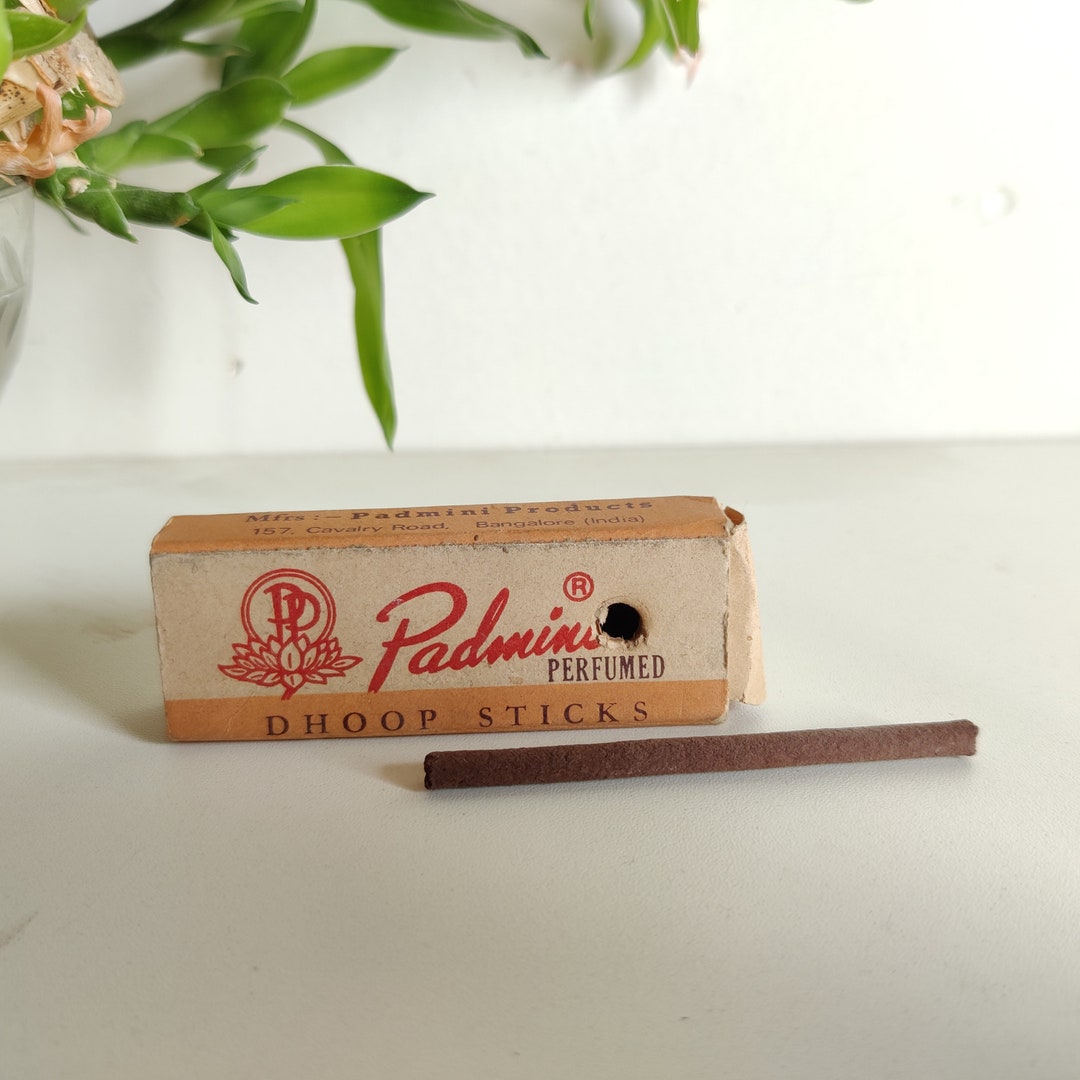 Vintage Padmini Perfumed Dhoop Sticks Advertising Paper Box - Etsy