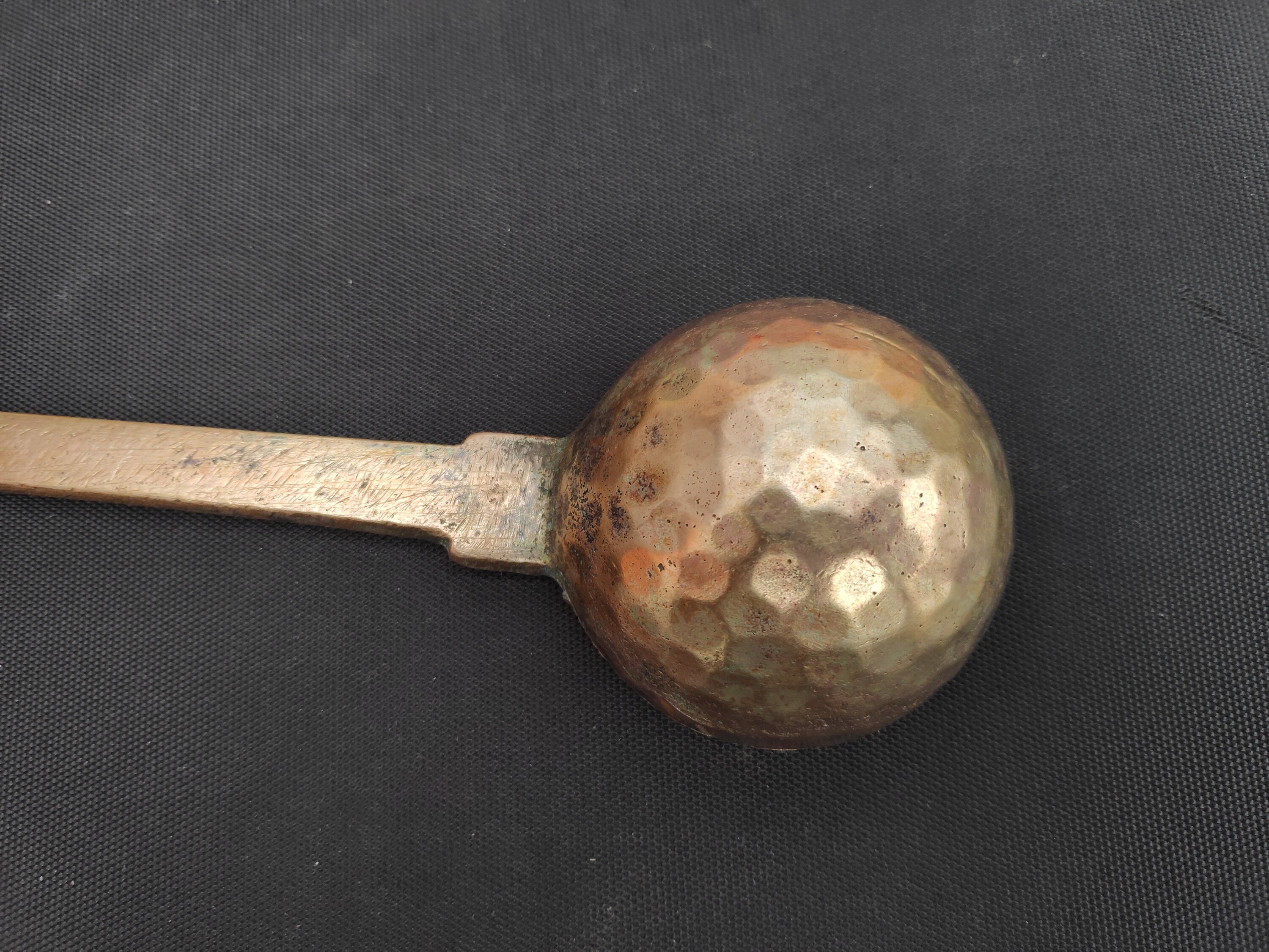 Antique Brass Heavy Weight Frying Spoon Deep Frying Strainer - Etsy New ...
