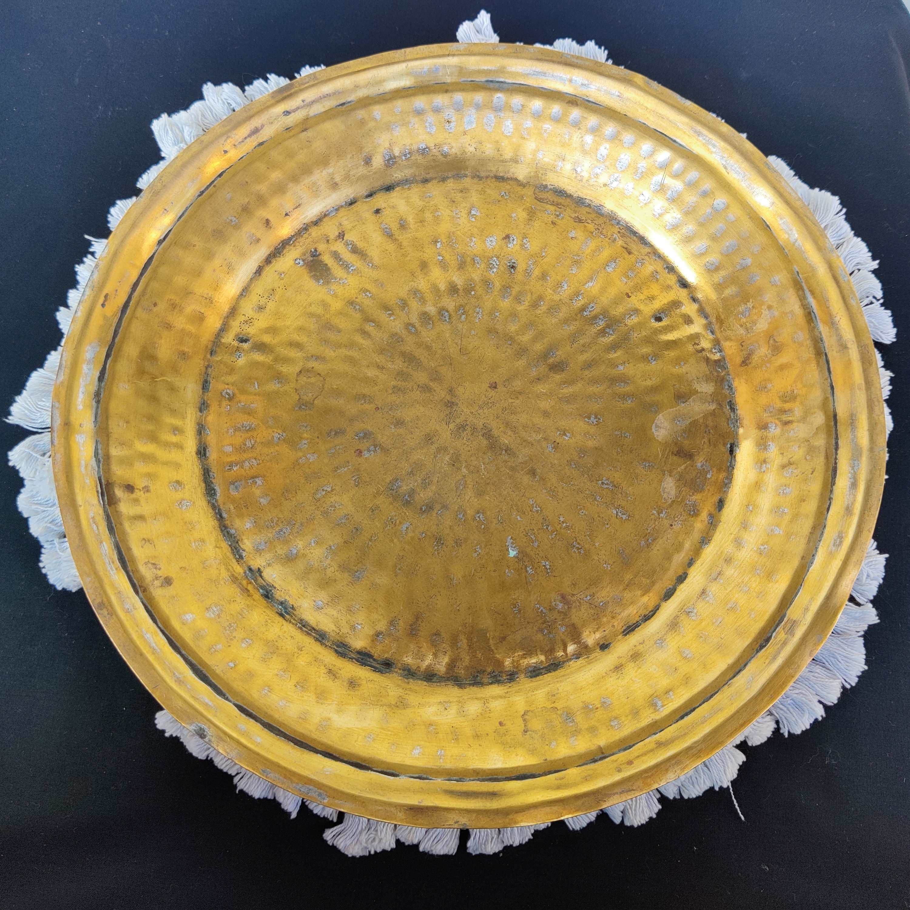 Antique Rare Brass Small Parat Platter Multi Purpose Hand - Etsy