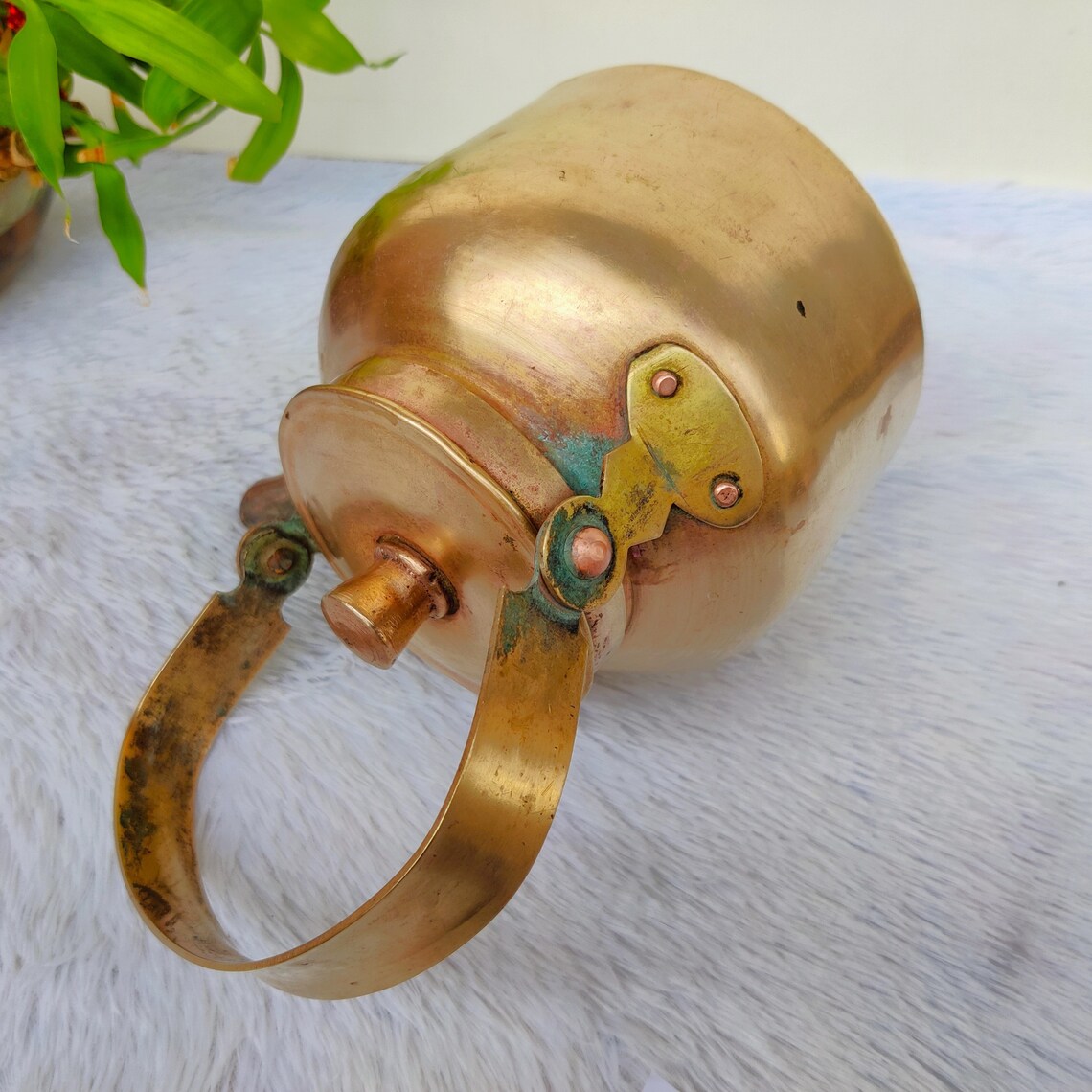 Antique Brass Tea Kettle Brass Tea Pot Antique Chai and - Etsy