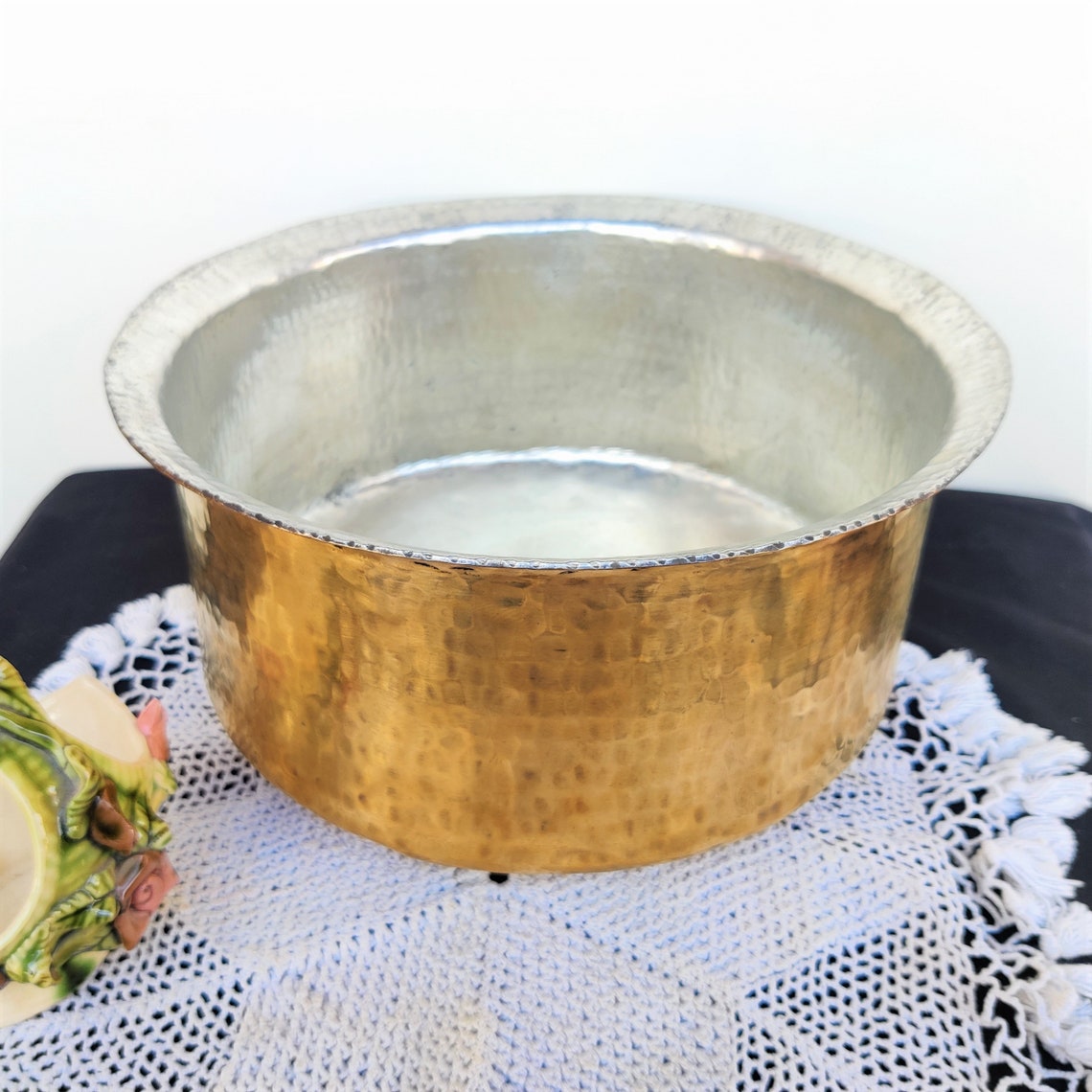 Antique Rare Solid Uniquely Hand Hammered Heavy Cooking Pot - Etsy