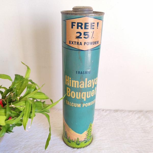 Talcum Powder Tin - Etsy
