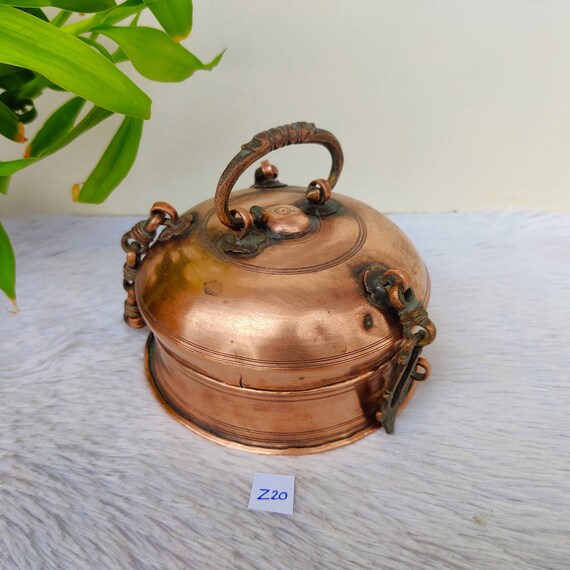 Antique Royal Dome Shaped Rare Miniature Copper Box Copper - Etsy