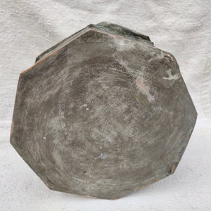 Antique Copper Octagonal Betel Nut Box | Rare Mughal Ornate Six ...