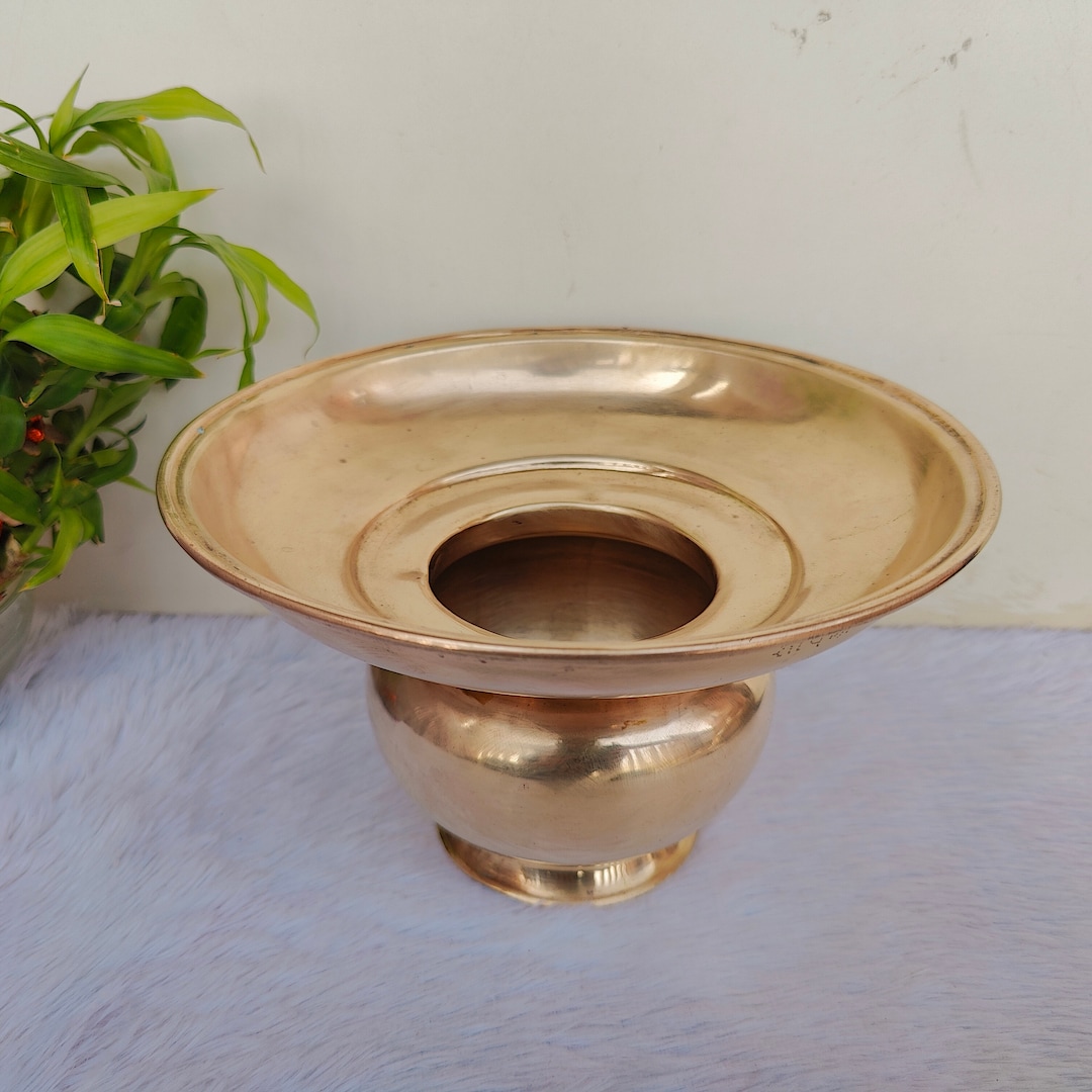 Antique Brass Spittoon | Traditional Brass Hand Wash Basin | Antique ...
