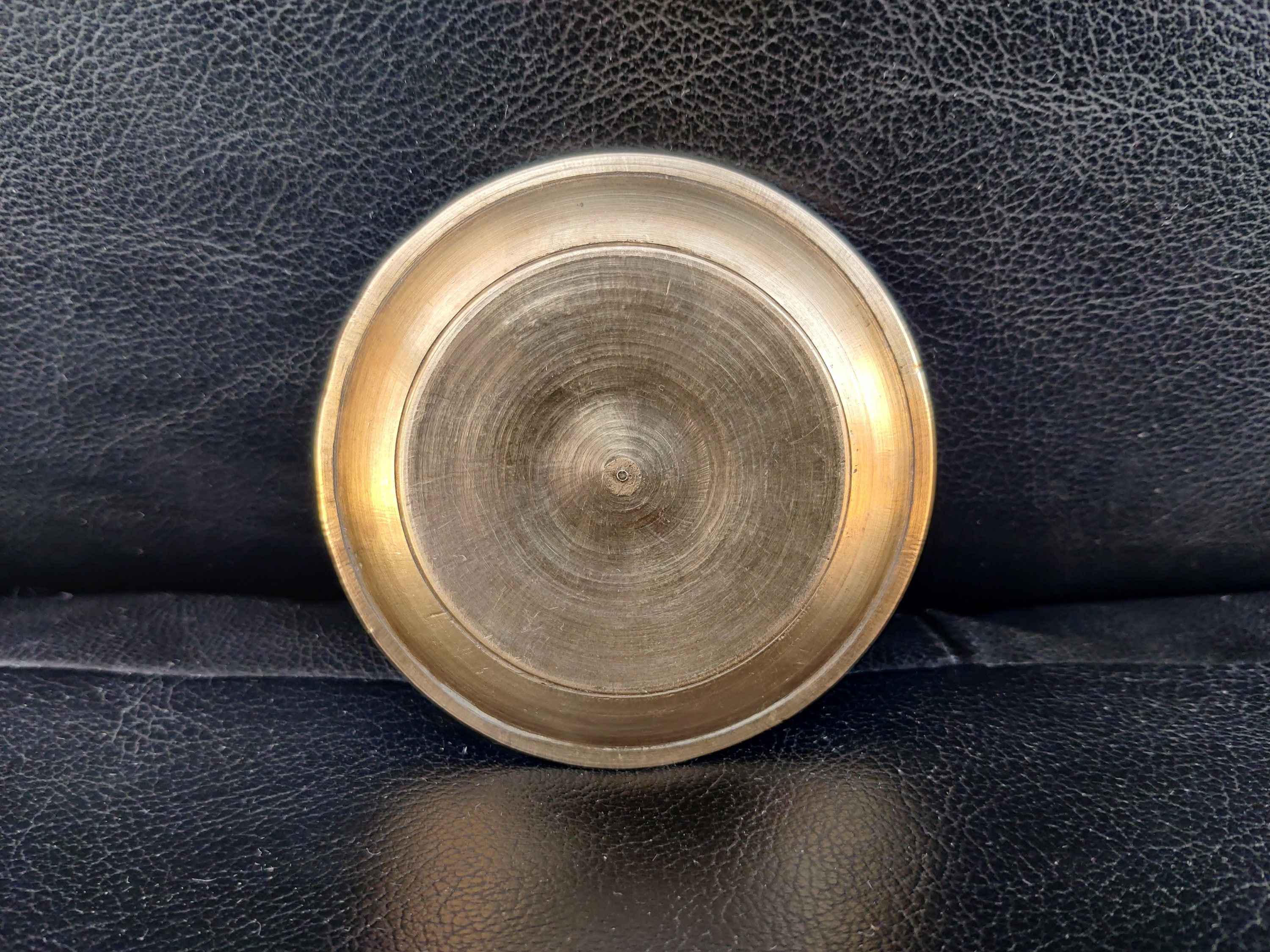 Vintage Brass Miniature Plate | Old Penny Plate | Kids Toy Plate|brass ...