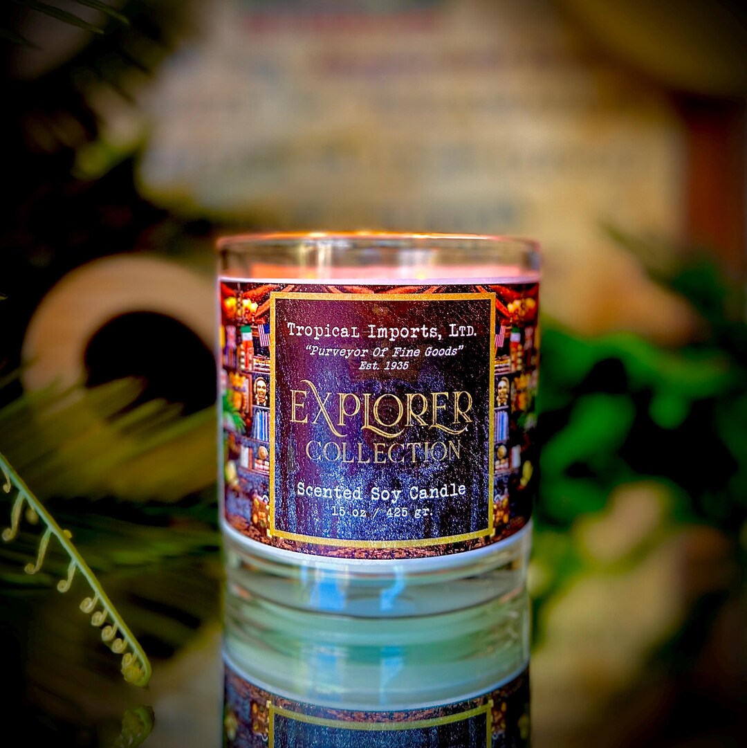 EXPLORER COLLECTION Jungle Cruise Candle Enchanted Tiki Room Candle ...