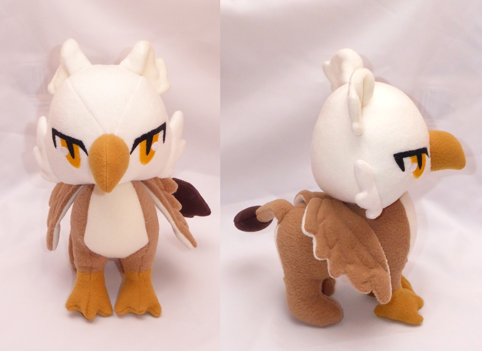 Handmade Griffin Plushie Stuffed Toy Made to Order Four | Etsy