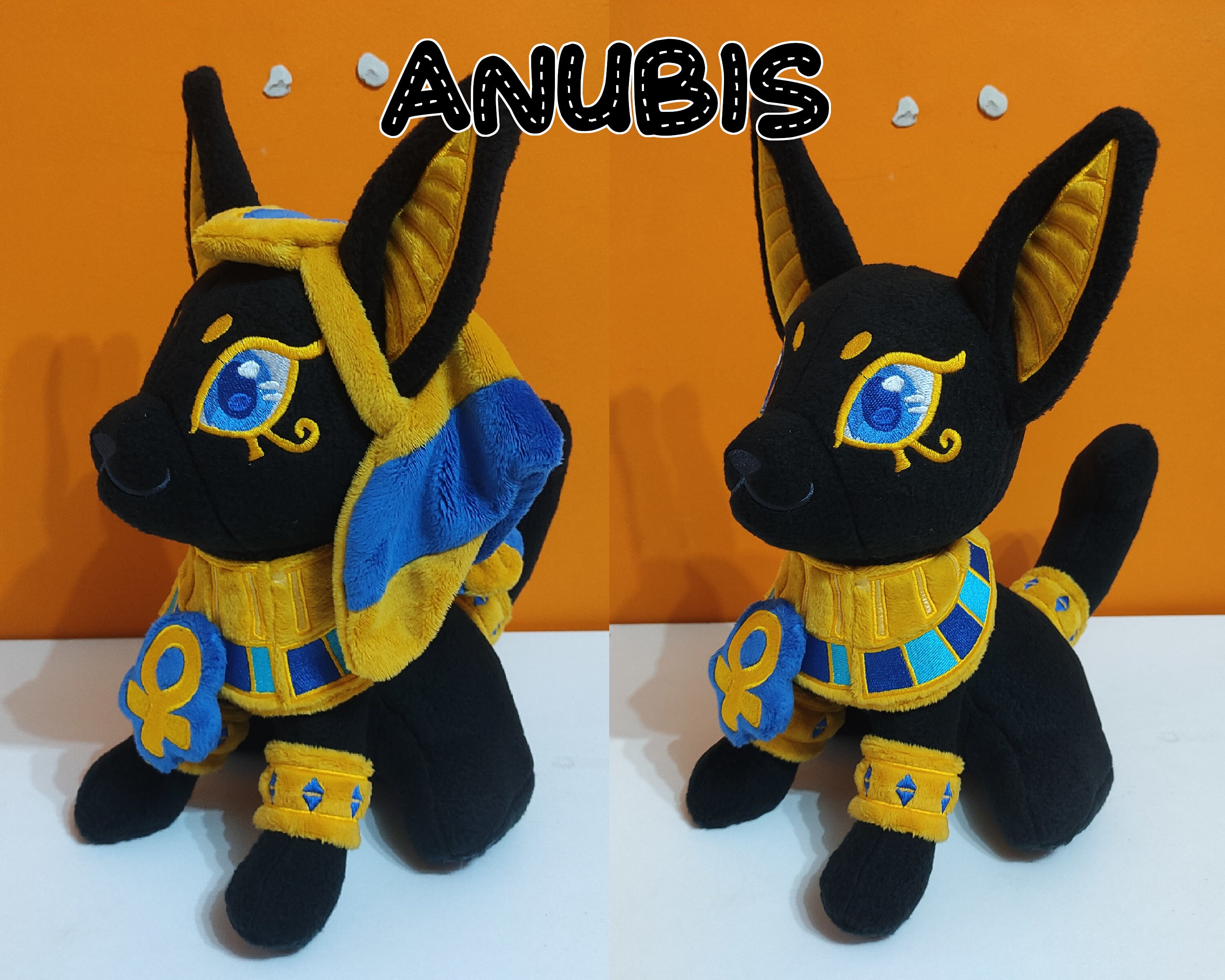 Handmade Egyptian God Plushie: Anubis, Bastet, Ra & More - Etsy