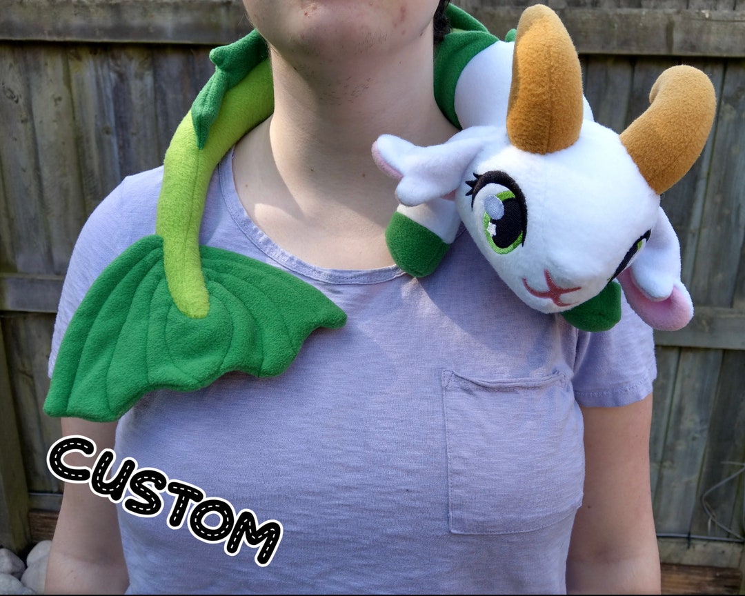 Customizable Capricorn Hippocampus Plushie: Wearable Fantasy Stuffed ...