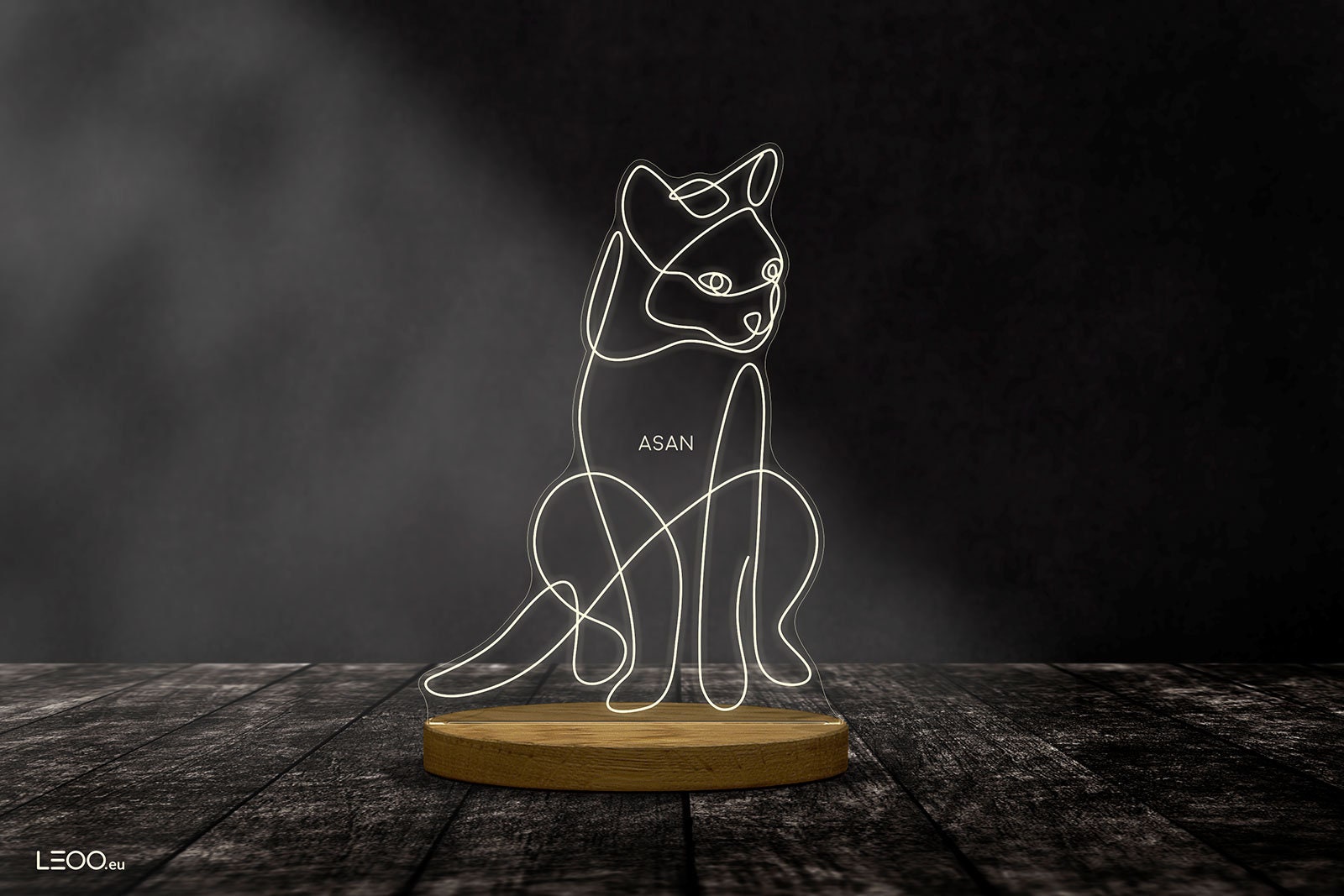 Cat Mini Neon Personalised Led Lamp Decoration Desk Lamp | Etsy
