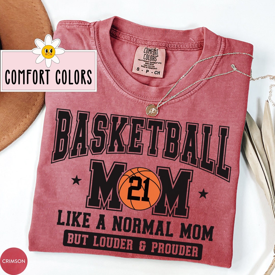 Custom Basketball Mom Shirt Comfort Colors® Basketball Mama T Shirt