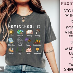 Christian Homeschool Mom Shirt Homeschooling Mom Homeschool Tshirt ...