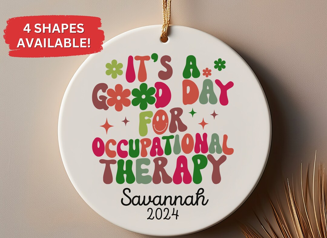 Personalized Occupational Therapy Ornament Custom Occupational Therapy ...
