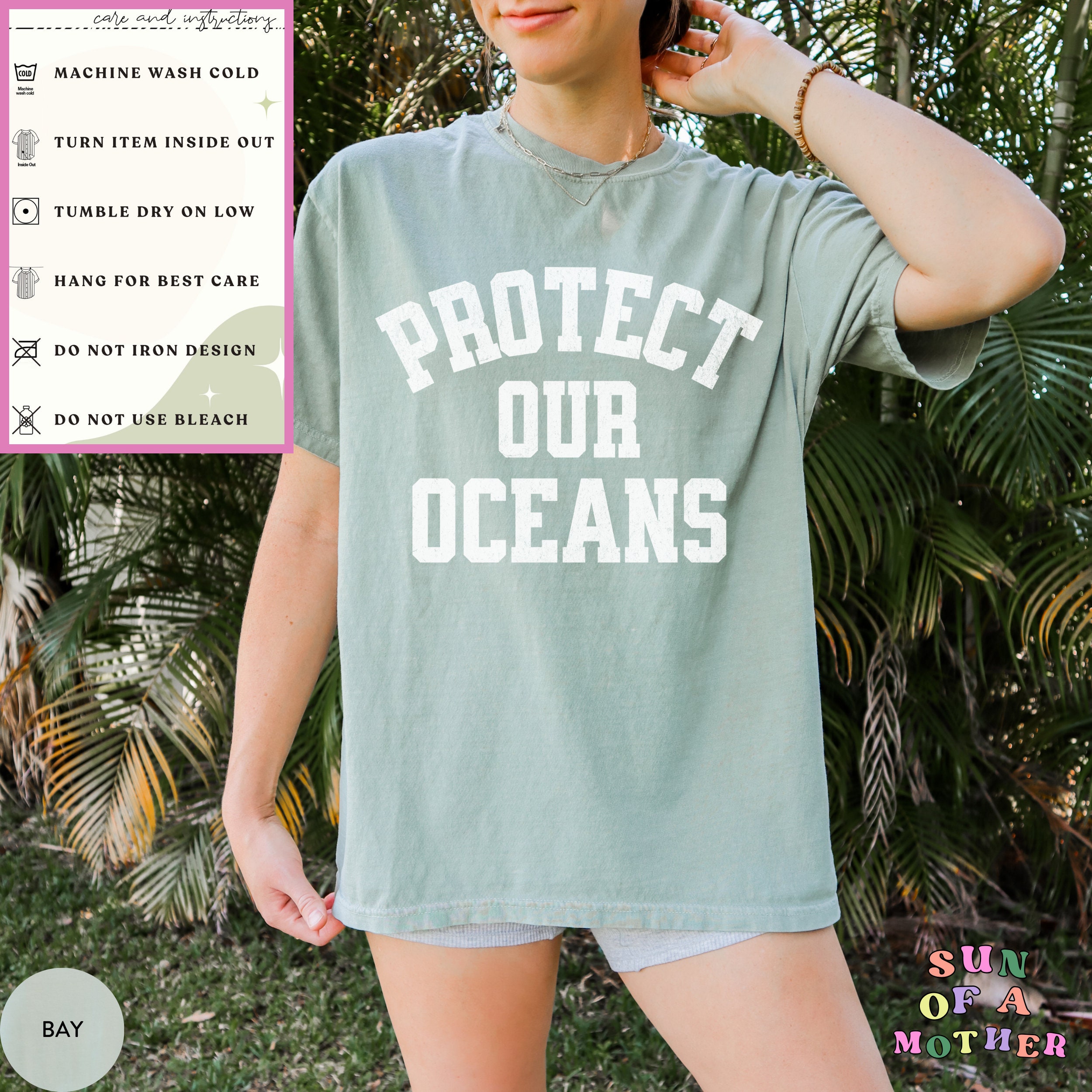 Protect Our Oceans Shirt Mermaidcore Clothing Coconut Girl Clothes ...