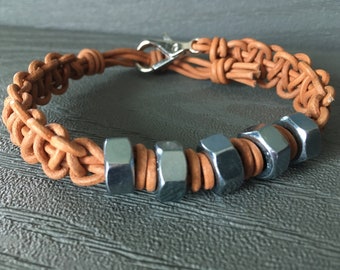 Hex Nut Bracelet | Etsy