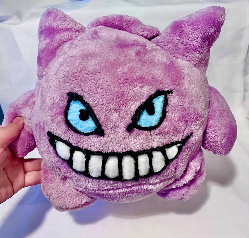 Pokemon Gengar-inspired Stuffed Plushie Toy Pattern - Etsy