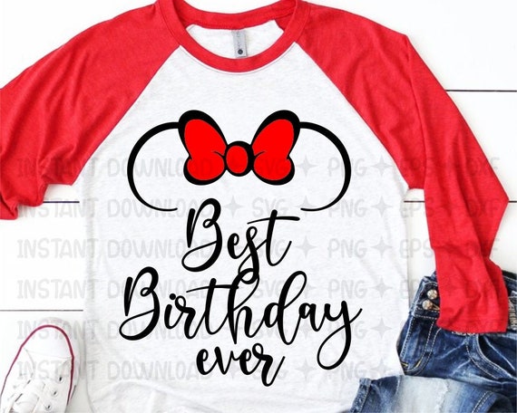 Best Birthday Ever Svg Best Day Ever Svg Disney Svg And Png Etsy Uk