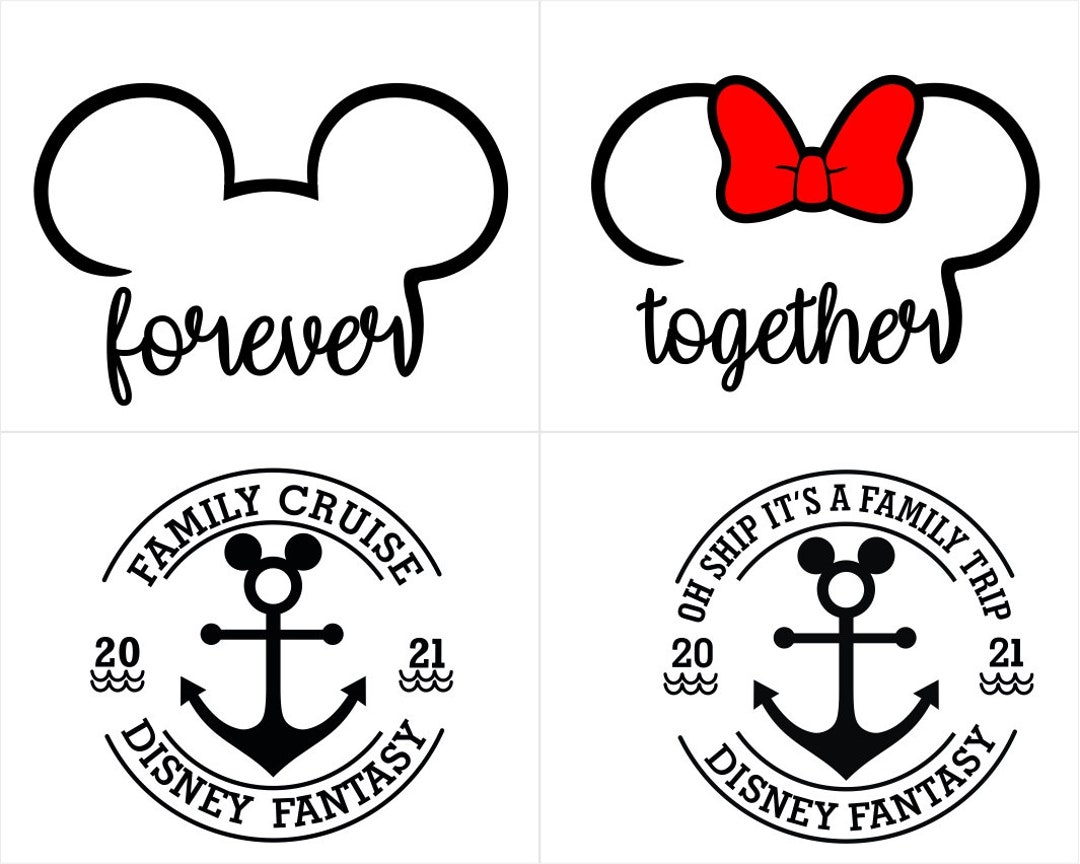 Together Forever Svg / Cruise Design Svg / Valentine Cut File ...