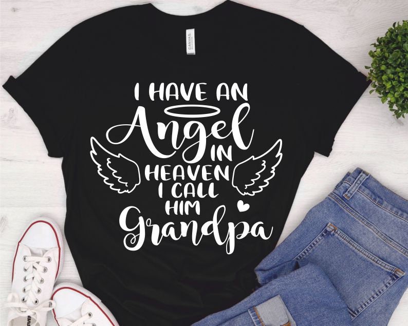 I Have an Angel in Heaven I Call Her Momfamily Svg Bundle - Etsy