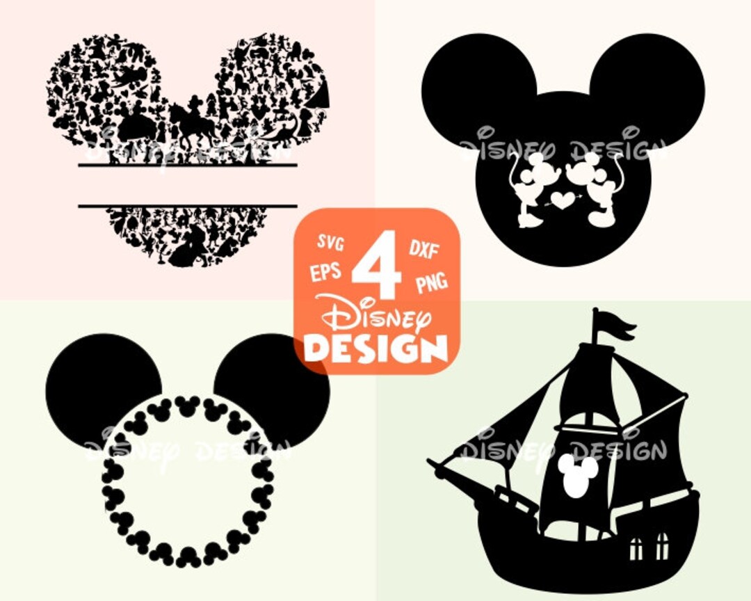 Pirate Mouse Ship Svg Bundle / Cruise Ship Svg / Mama Mouse for ...
