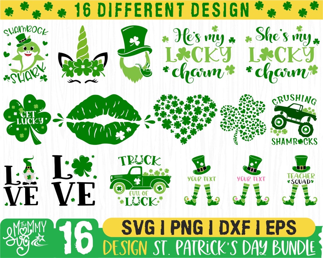 St Patricks Day Svg,shamrock Shark Svg,unicorn Svg,irish Svg,clover Svg ...
