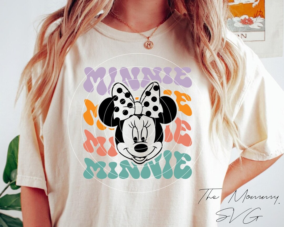 Mini Mama Mouse Svg, Minniee Face in Circles SVG, Mouse Family Trip SVG ...