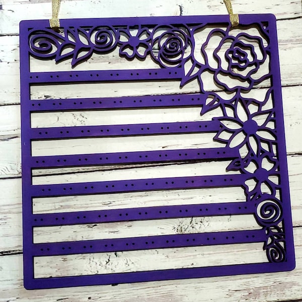 Laser Cut Earring Wall Holder - Etsy