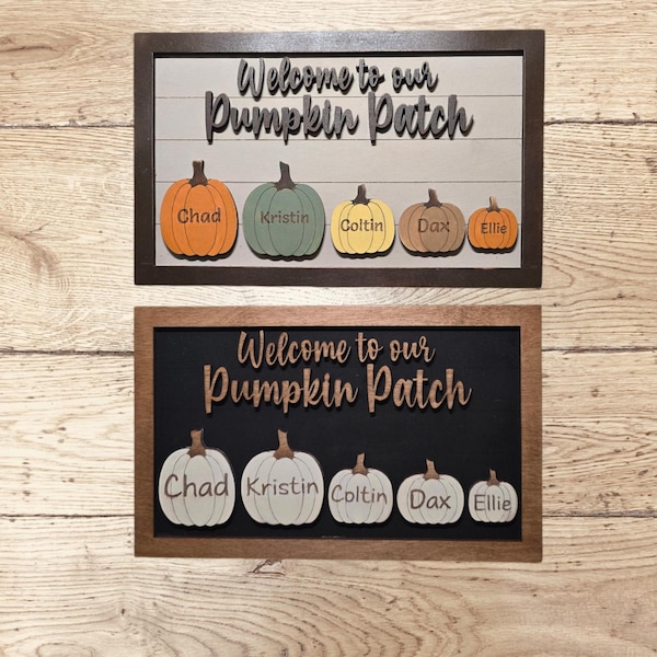 Family Fall Sign - Etsy