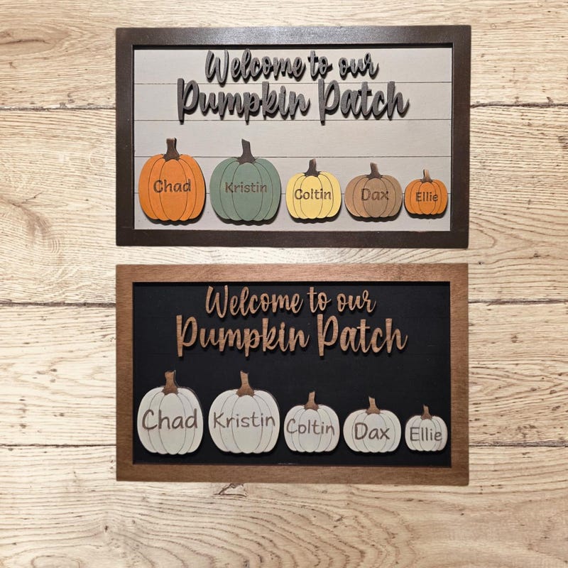 Pumpkin Patch Sign - Etsy