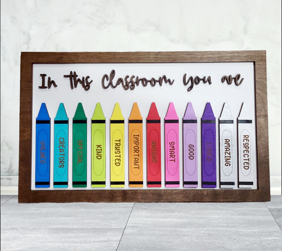 You Are Classroom Sign, Inspirational Classroom Decor, You Are Loved ...