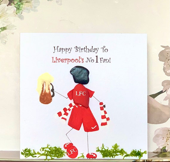 Happy Birthday Card Happy Birthday LFC Card. Liverpool | Etsy