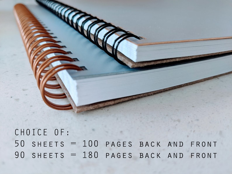 Personalized Wire Bound Notebook With Name 5.5 X 8.5 / - Etsy