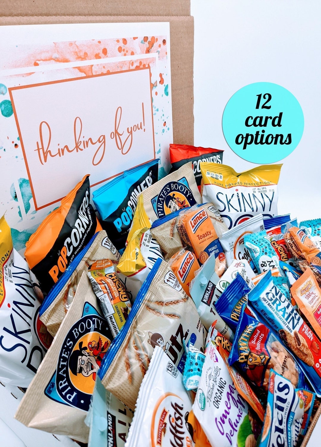 Healthy Snack Box Care Package / 20 or 40 Snacks / Fast Free Shipping ...