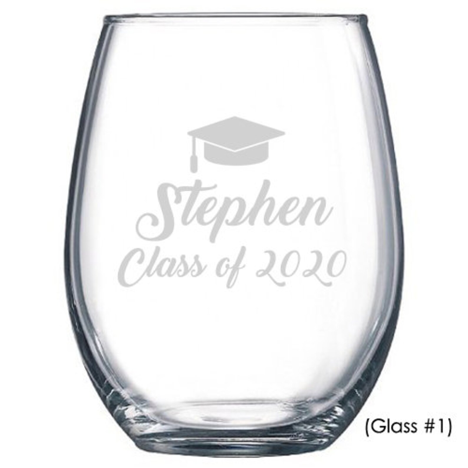 Class of 2022 Graduation Gift Box With Personalized Glass and - Etsy