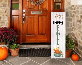 Fall Standing Door Sign - Etsy