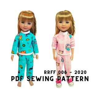 Pajamas Pattern for Ruby Red Fashion Friends - Etsy