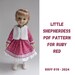 Dress Pattern for Ruby Red Fashion Friends Dolls 37 Cm. - Etsy