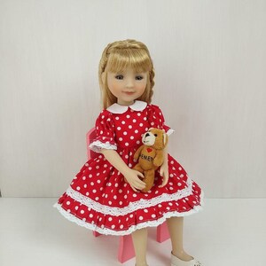 Dress Pattern for Ruby Red Fashion Friends Dolls - Etsy