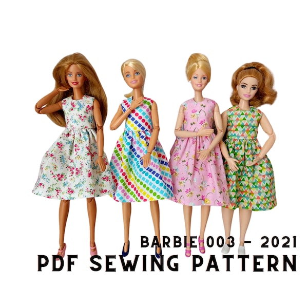 Barbie Pattern - Etsy