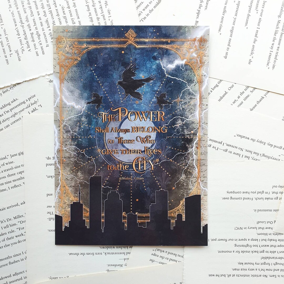 Crescent City 2 Inspired A5 Art Print - Etsy