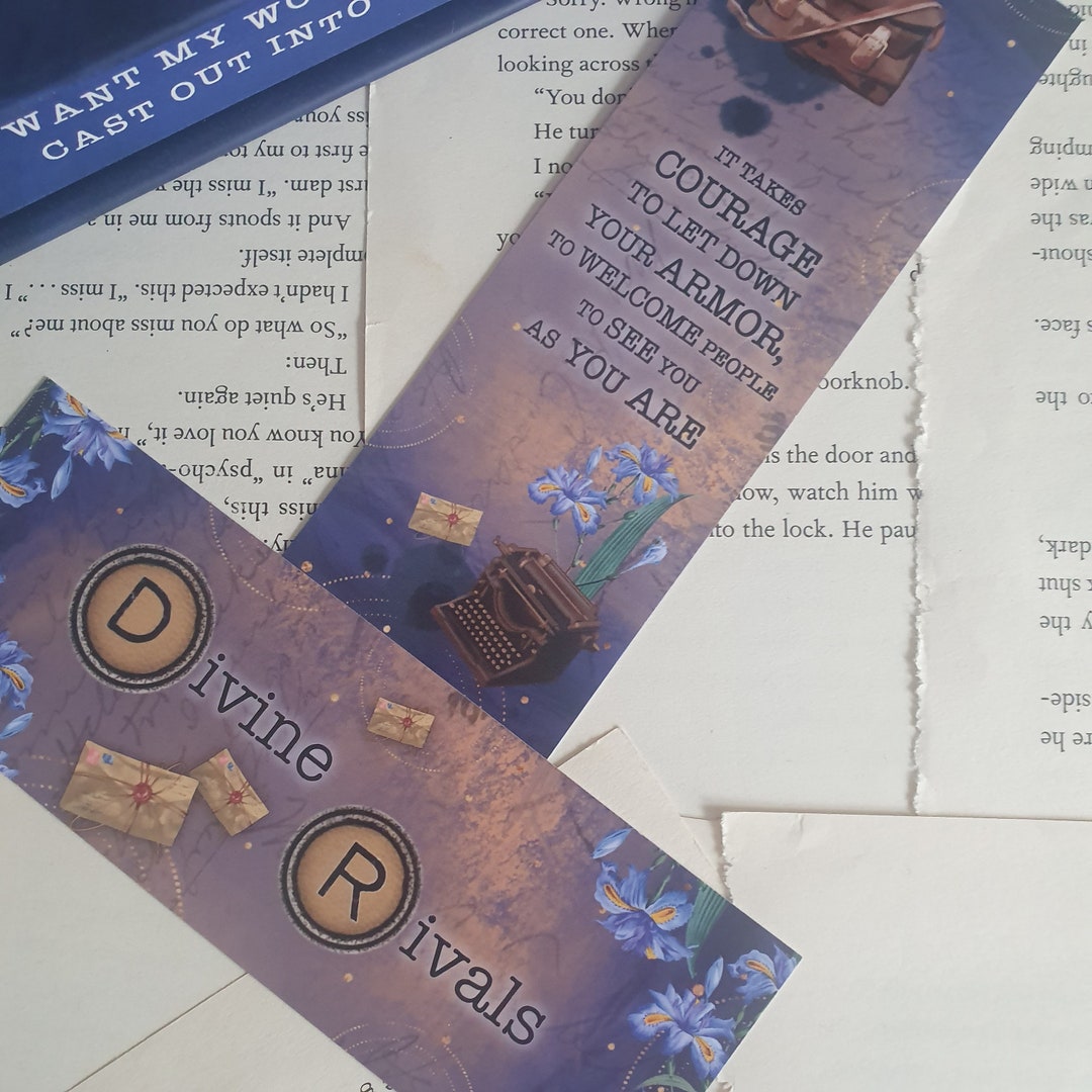 Divine Rivals Inspired Bookmark - Etsy
