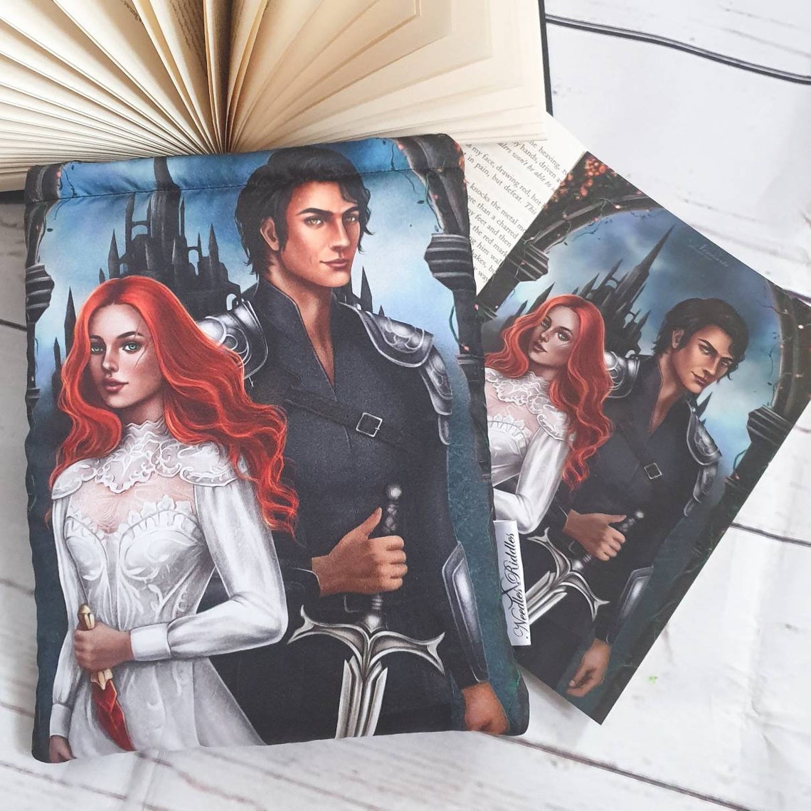 Poppy and Hawke 'from Blood and Ash' A5 Art Print - Etsy UK