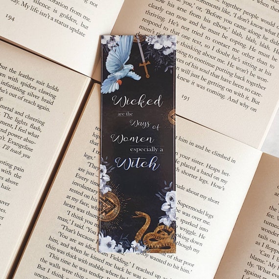Serpent and Dove Inspired Bookmark - Etsy