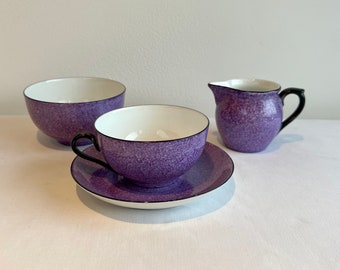 Purple Tea Cup | Etsy