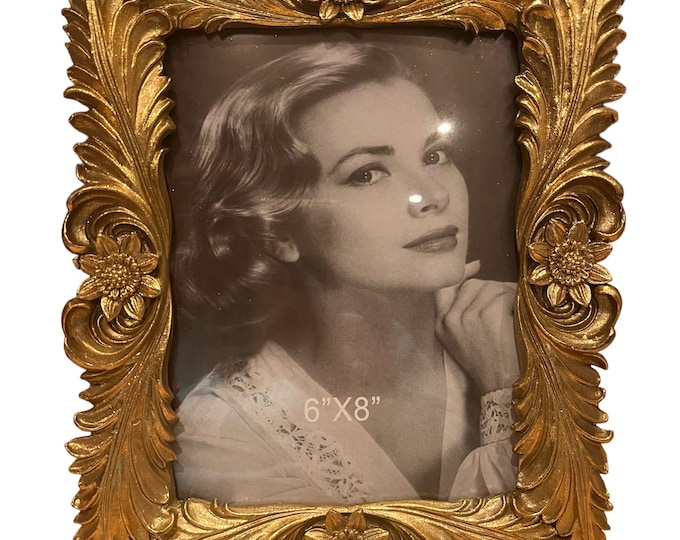 Stunning Extra Large Vintage Style Gold Gilt Portrait Picture Photo ...