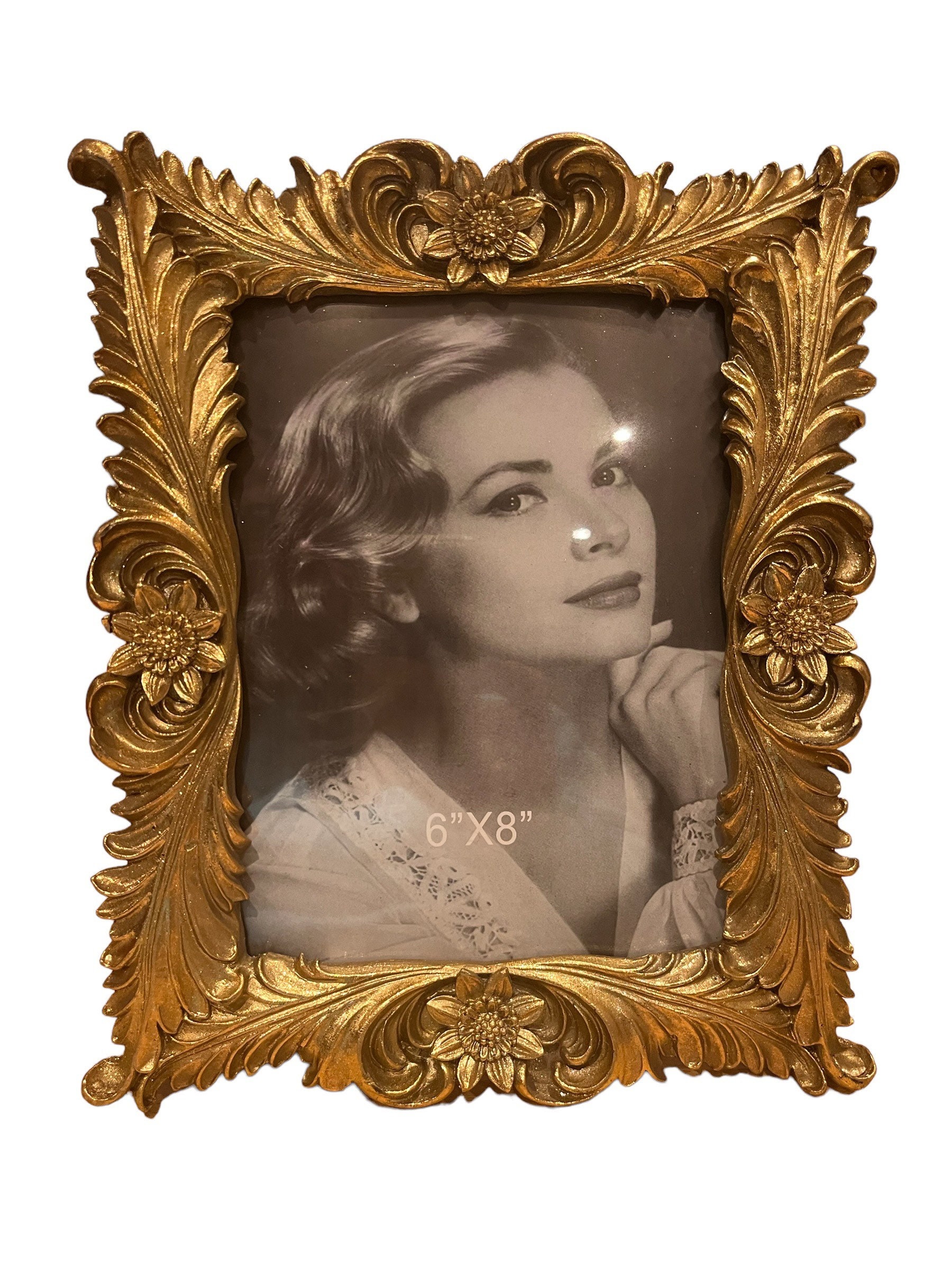 Stunning Extra Large Vintage Style Gold Gilt Portrait Picture - Etsy