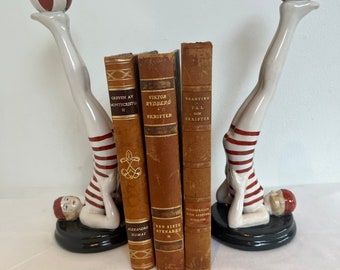 Red Lady Bookends - Etsy